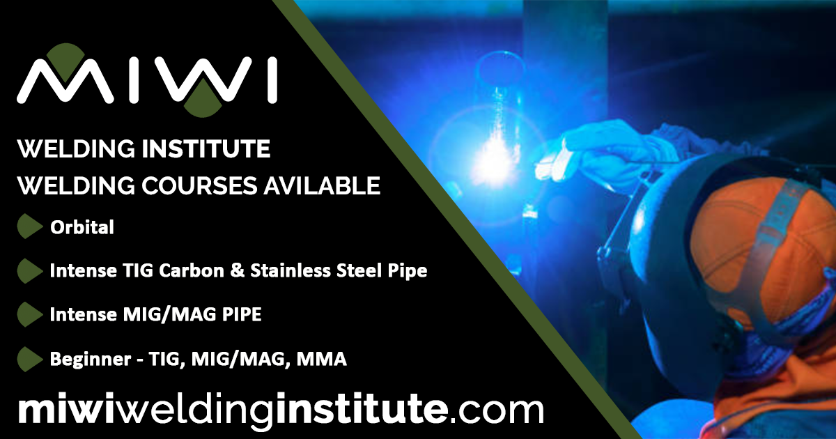 MIWI Welding Institute - Welding Courses Derry - Londonderry